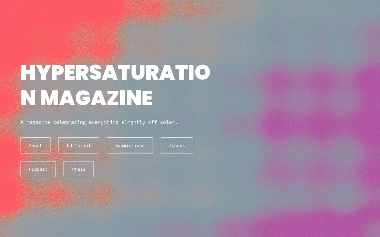 HYPERSATURATION MAGAZINE
